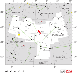 Andromeda Constellation Facts For Kids