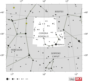 Corona Borealis - The Northern Crown - Our Universe for kids