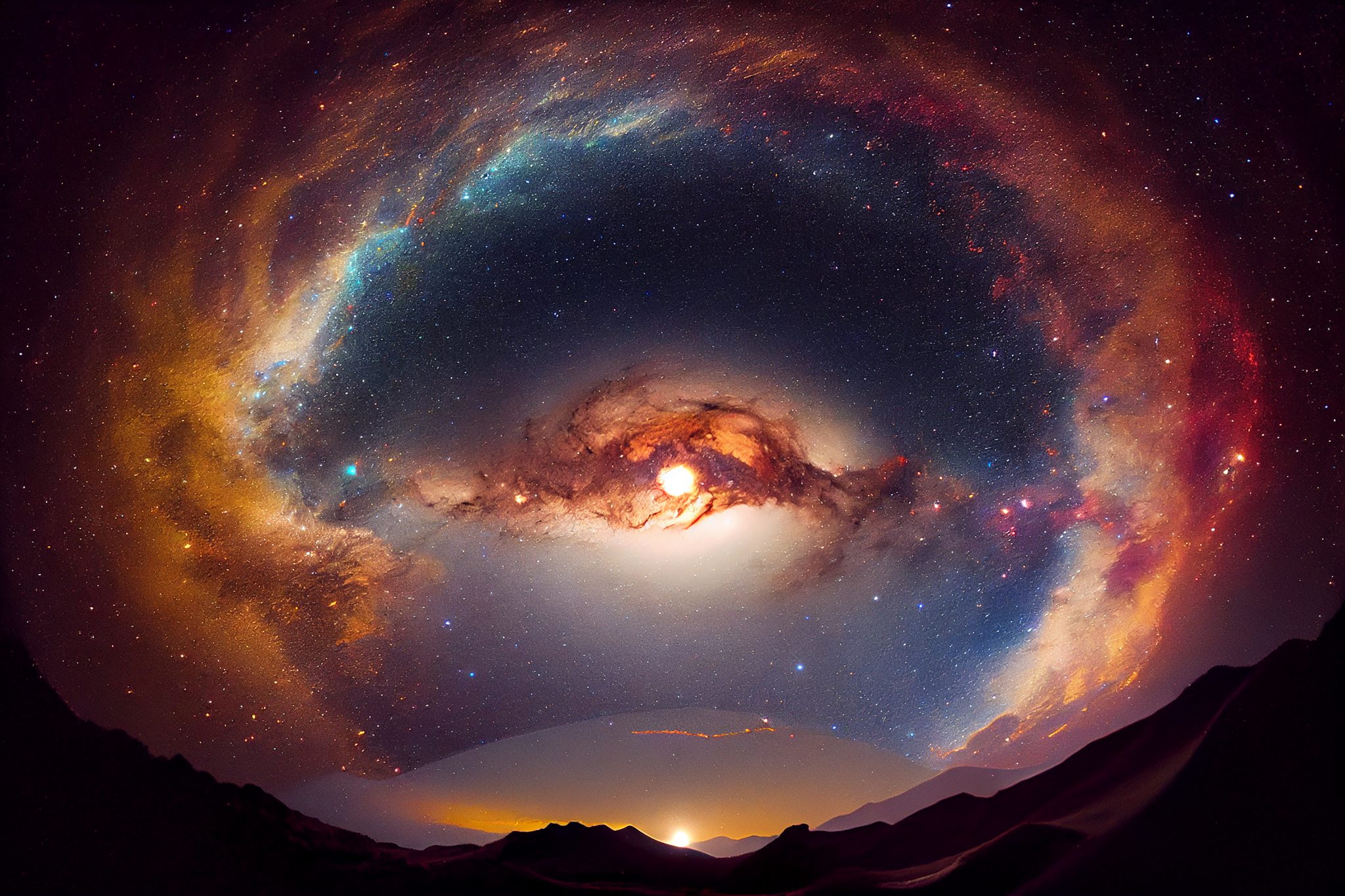 Observable versus unobservable universe - Our Universe for kids